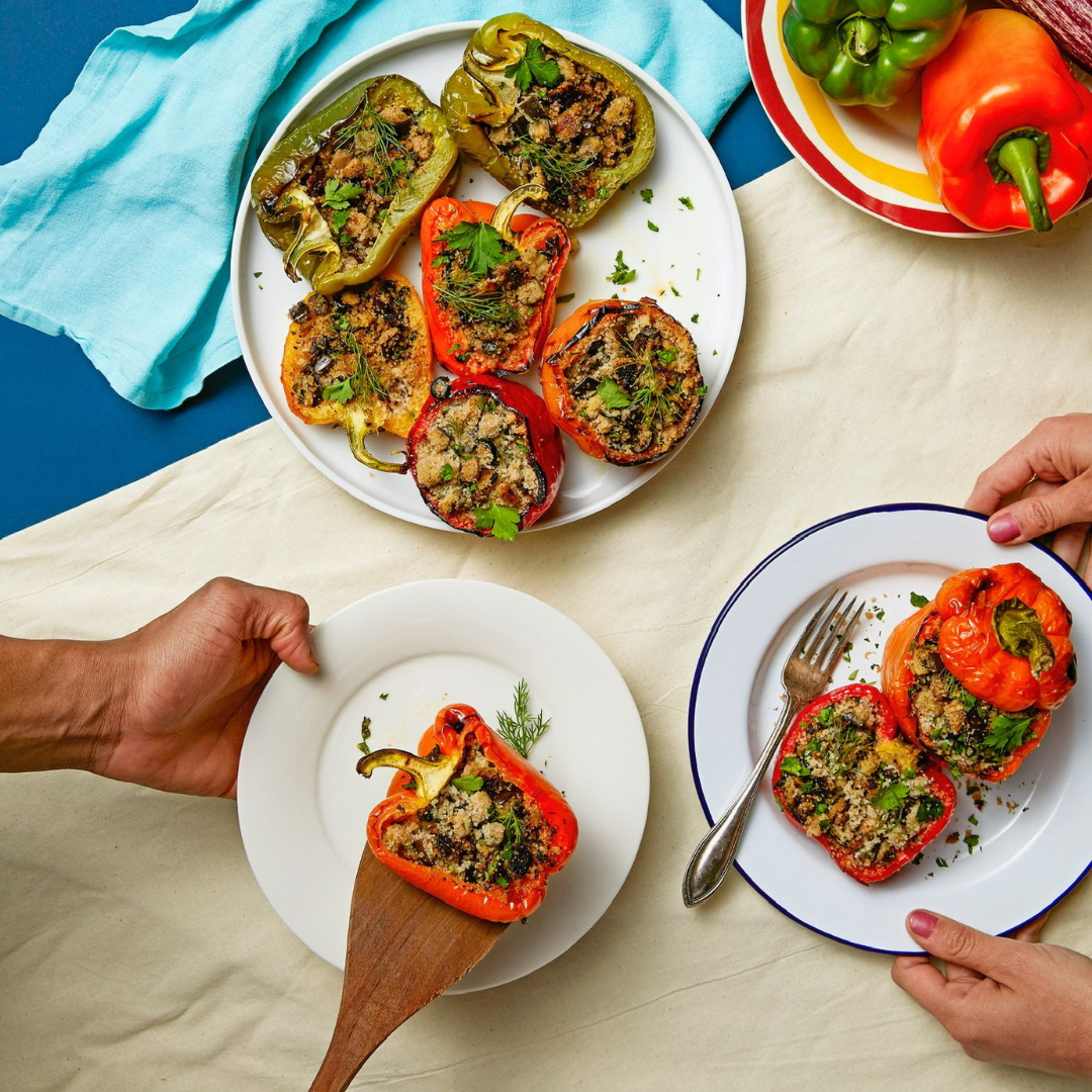 Italian Fonio Stuffed Peppers – Yolélé